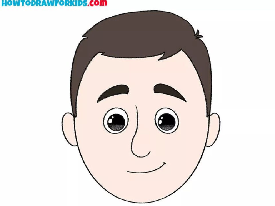 25 Easy Male Face Drawing Ideas - How to Draw