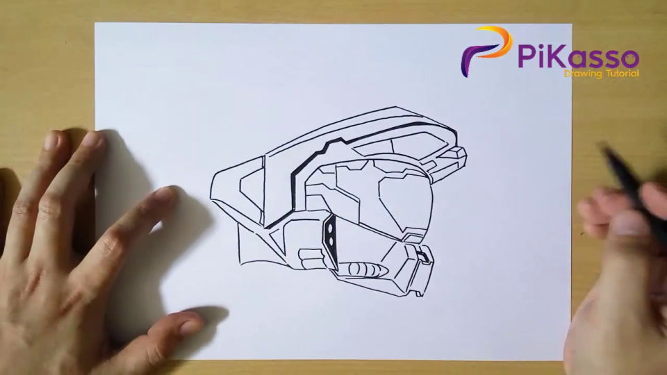 20 Master Chief Drawing Ideas - Draw Master Chief Halo