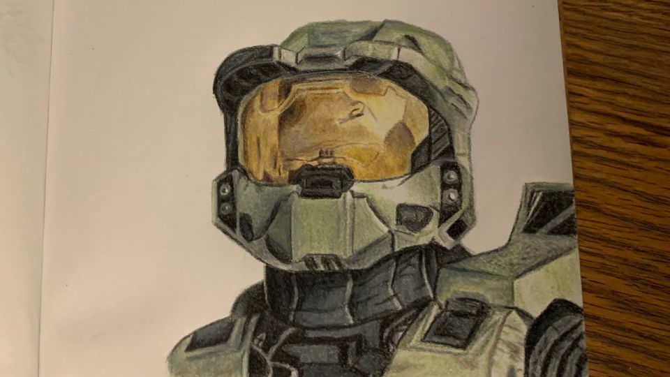 20 Master Chief Drawing Ideas - Draw Master Chief Halo