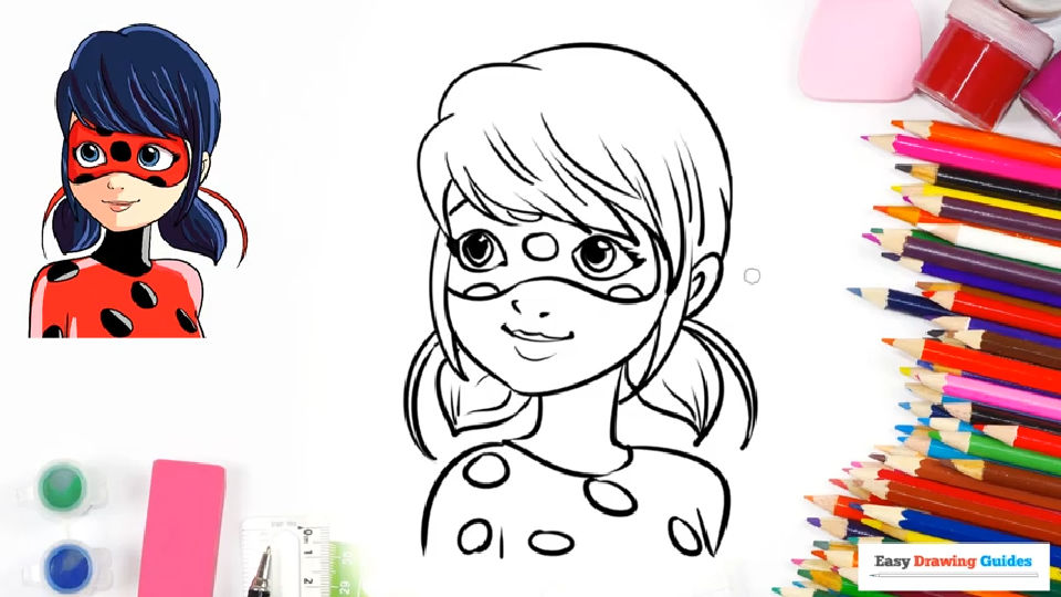 25 Easy Miraculous Ladybug Drawing Ideas - How to Draw