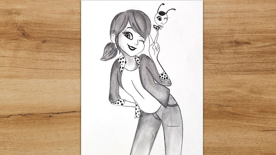 25 Easy Miraculous Ladybug Drawing Ideas - How to Draw