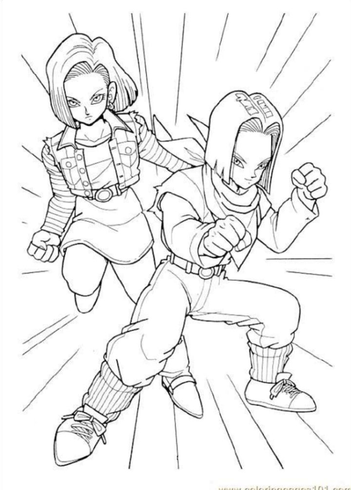 25 Free Dragon Ball Z Coloring Pages for Kids and Adults
