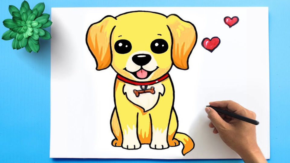 25 Easy Puppy Drawing Ideas - How to Draw a Puppy