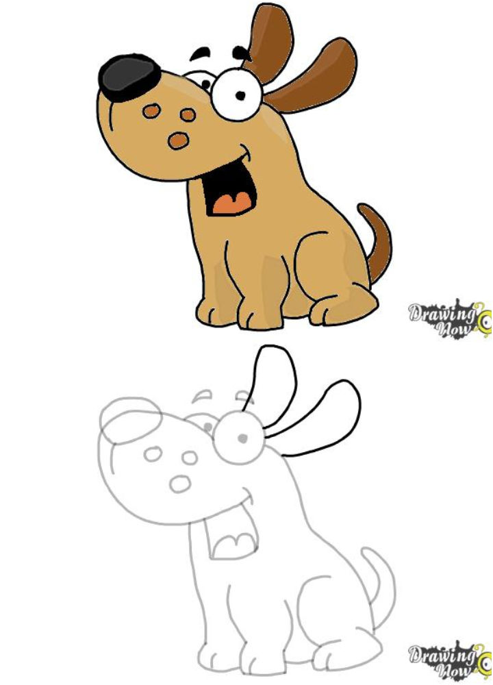 25 Easy Puppy Drawing Ideas - How to Draw a Puppy