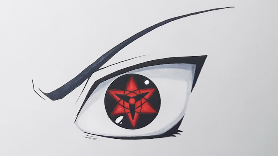 20 Easy Sharingan Drawing Ideas - How to Draw