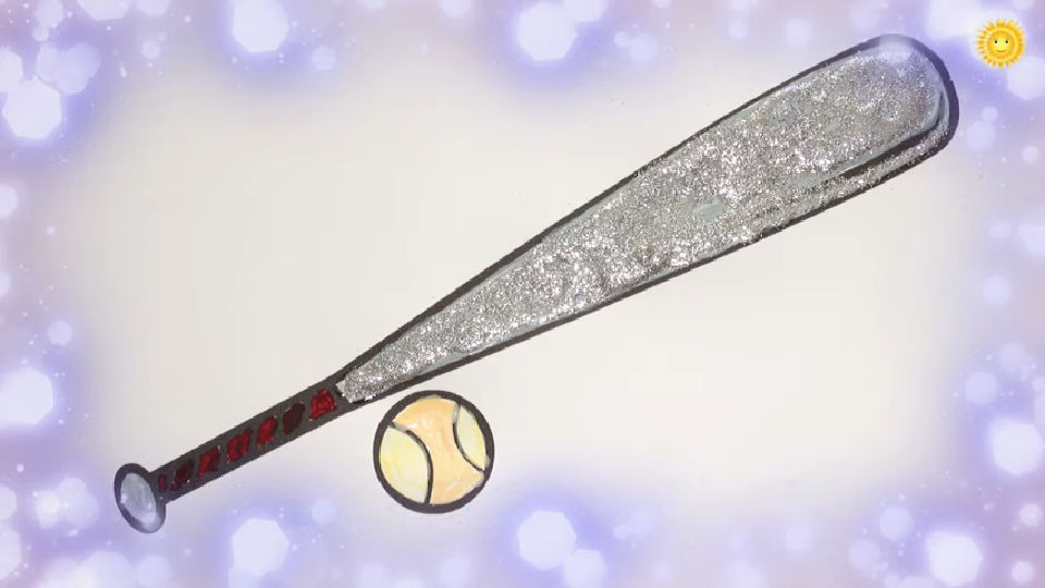 25 Easy Baseball Bat Drawing Ideas - How to Draw