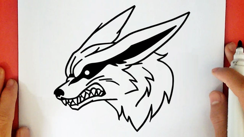 25 Easy Kurama Drawing Ideas - How to Draw Kurama