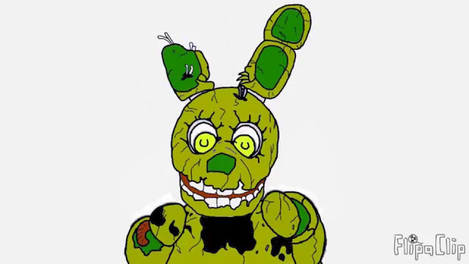 20 Easy Springtrap Drawing Ideas - How to Draw Springtrap
