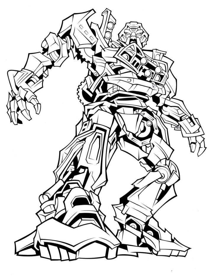 25 Free Transformers Coloring Pages for Kids and Adults