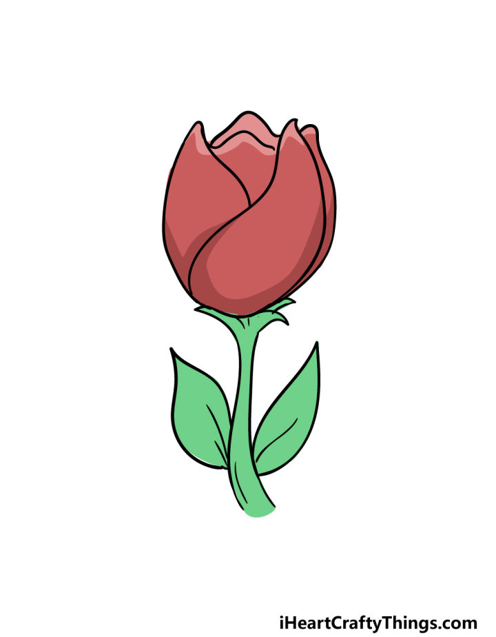 25 Easy Tulip Drawing Ideas - How to Draw a Tulip