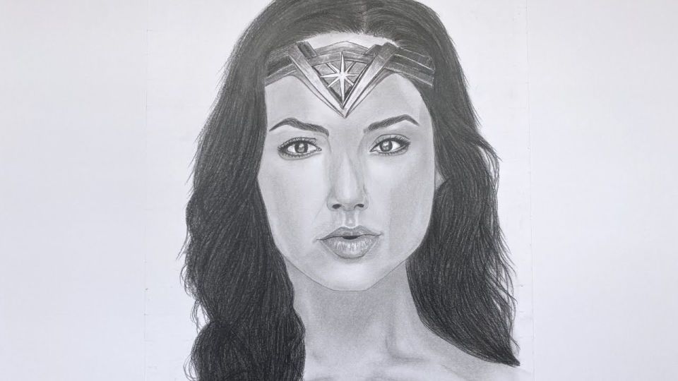25 Easy Wonder Woman Drawing Ideas - How to Draw