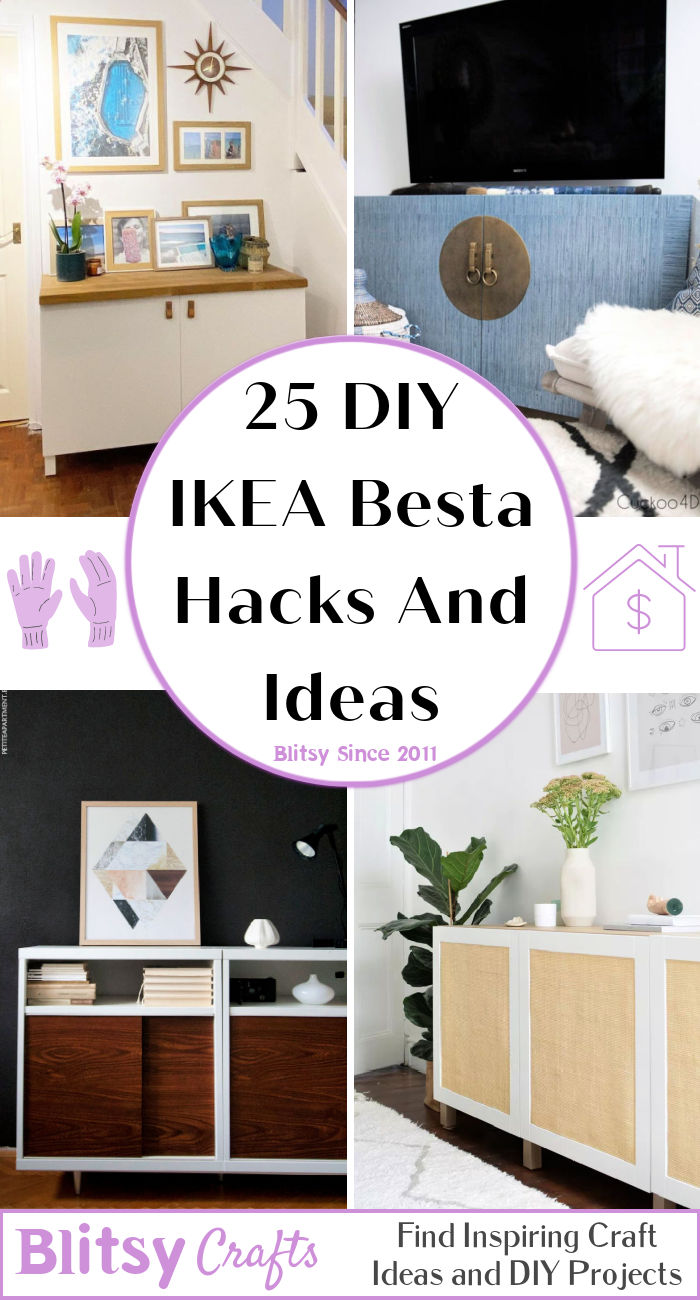 25 Wonderful IKEA Besta Hacks - Blitsy