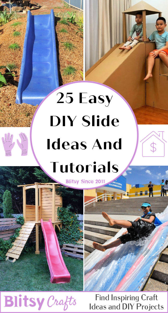 DIY Slide (25 Ideas to Build) - Blitsy