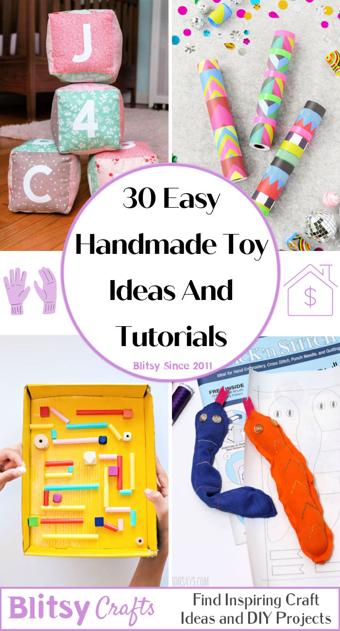 30 Homemade DIY Toys for Kids - Blitsy