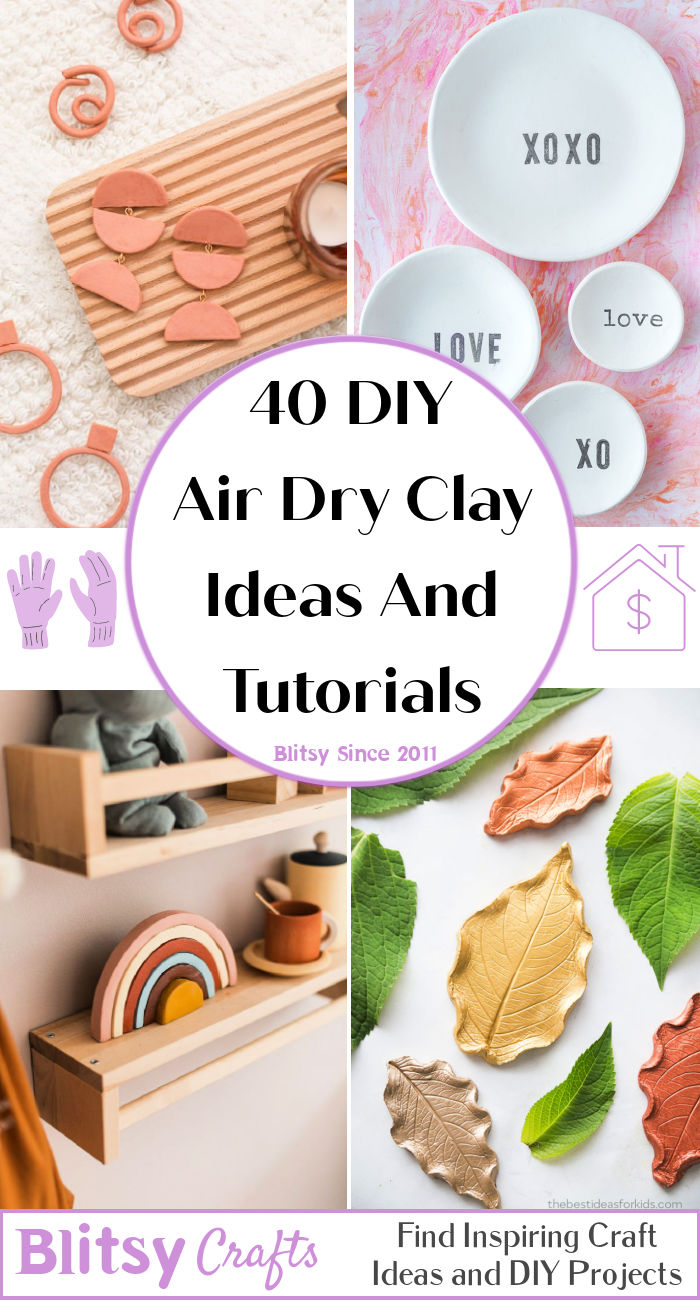 40 Air Dry Clay Ideas for All Ages - Blitsy