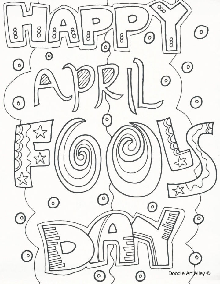 20 Free April Coloring Pages for Kids and Adults - Blitsy