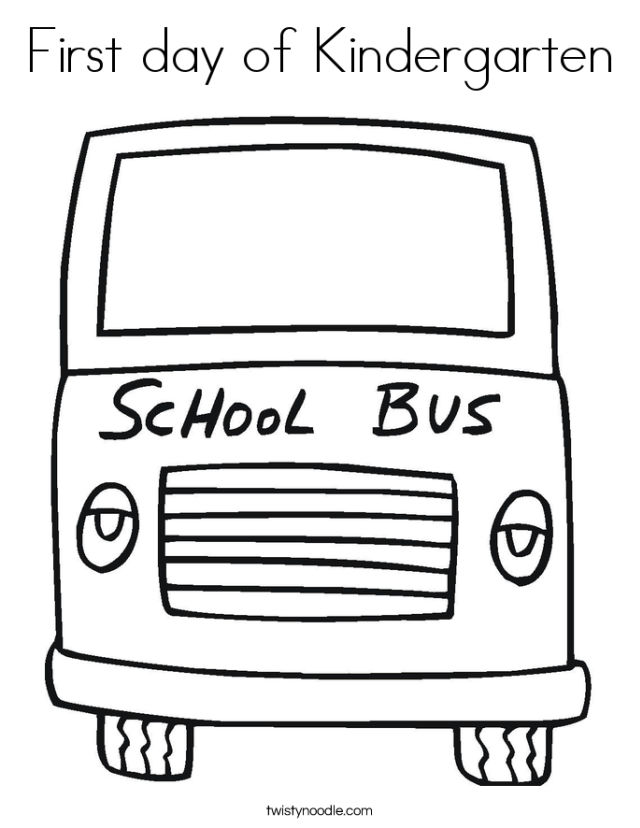 20 Free First Day of School Coloring Pages for Kids