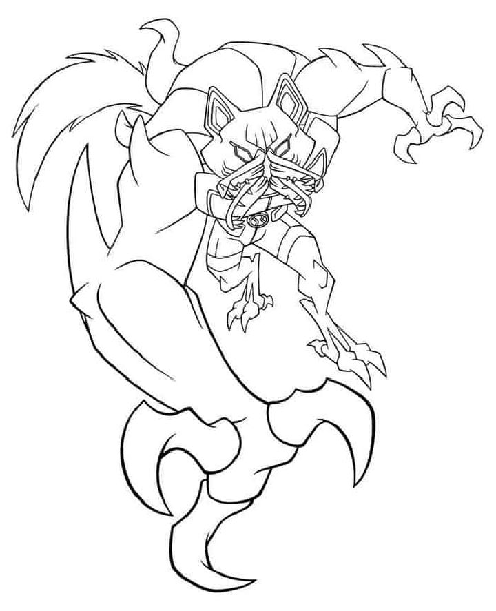 25 Free Ben 10 Coloring Pages for Kids and Adults