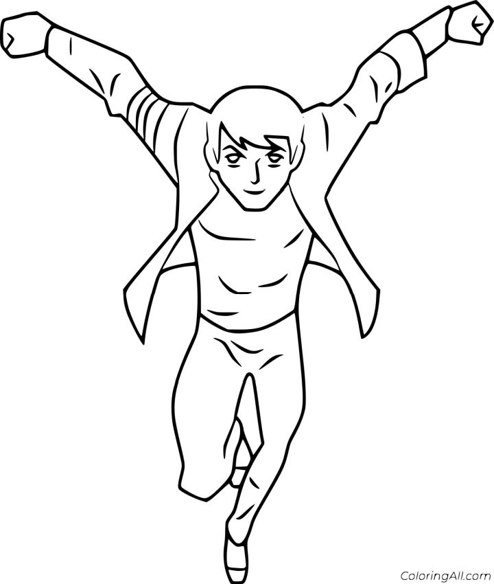 25 Free Ben 10 Coloring Pages for Kids and Adults