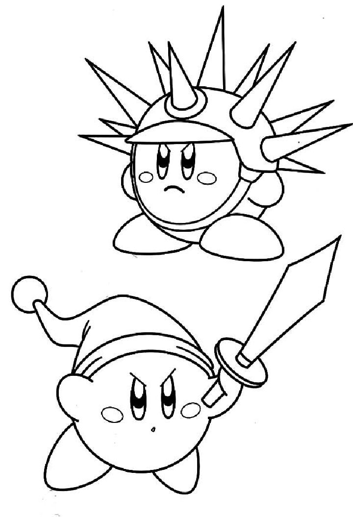 20 Free Kirby Coloring Pages for Kids and Adults