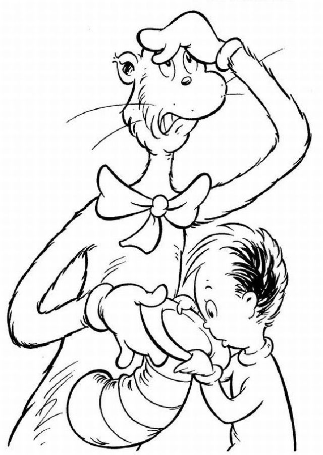 20 Free Dr. Seuss Coloring Pages for Kids and Adults