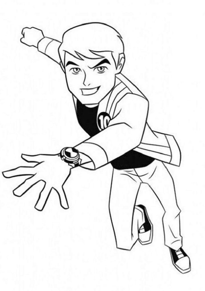25 Free Ben 10 Coloring Pages for Kids and Adults