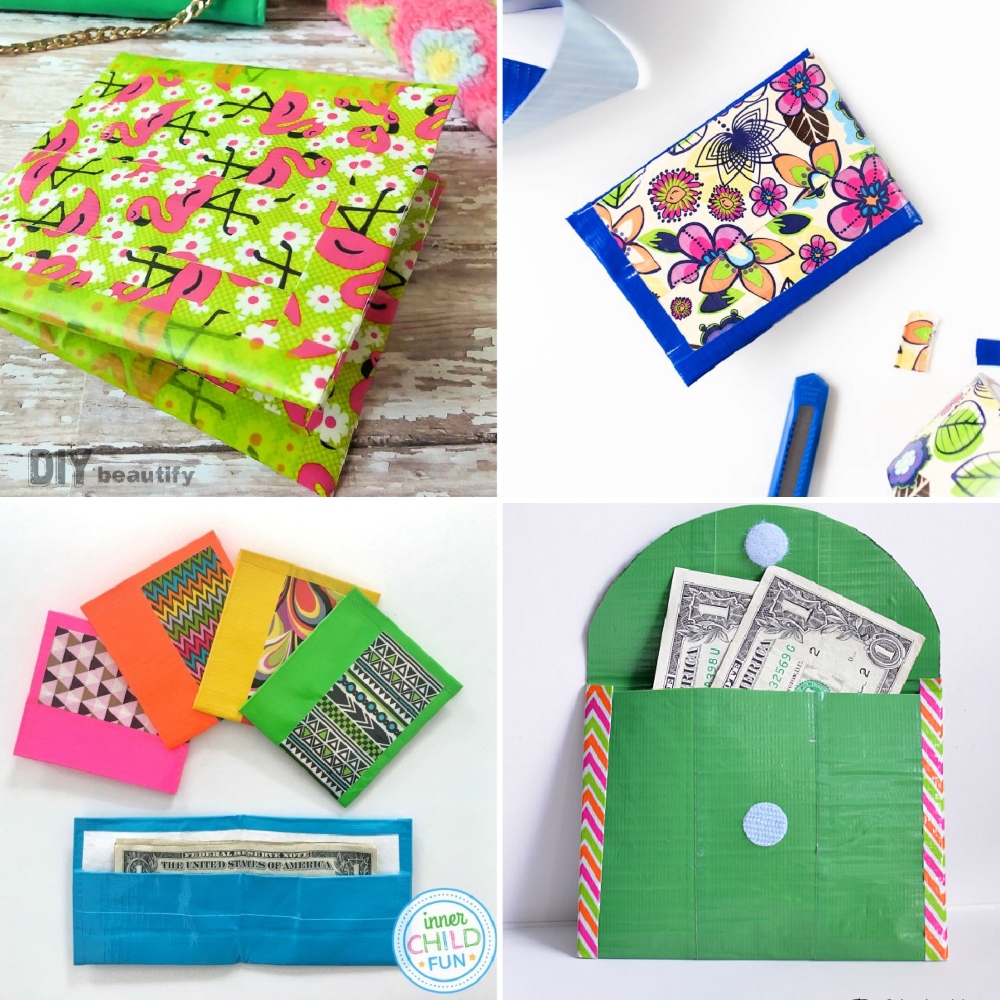 How to Make a Duct Tape Wallet (20 Ways) - Blitsy