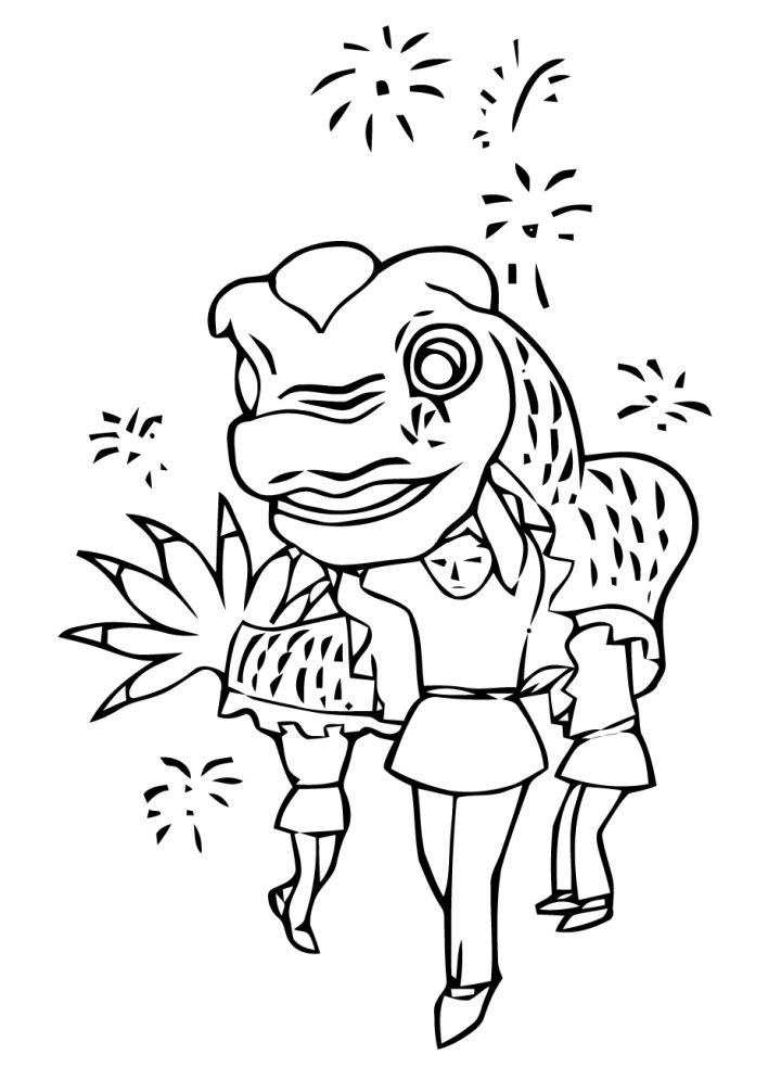 20 Free Chinese New Year Coloring Pages 2024