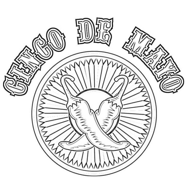 20 Free Cinco De Mayo Coloring Pages for Kids and Adults