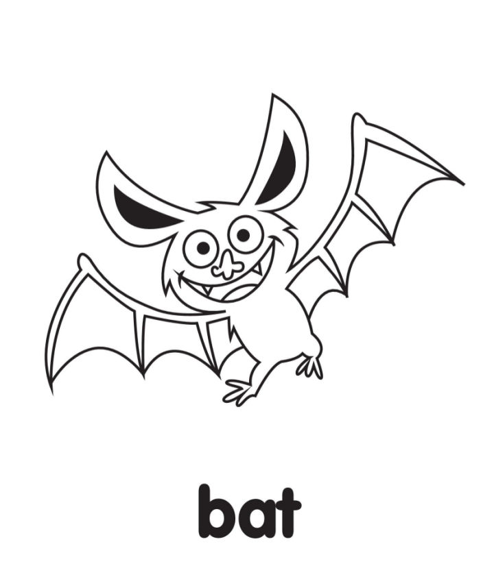 25 Free Bat Coloring Pages for Kids and Adults