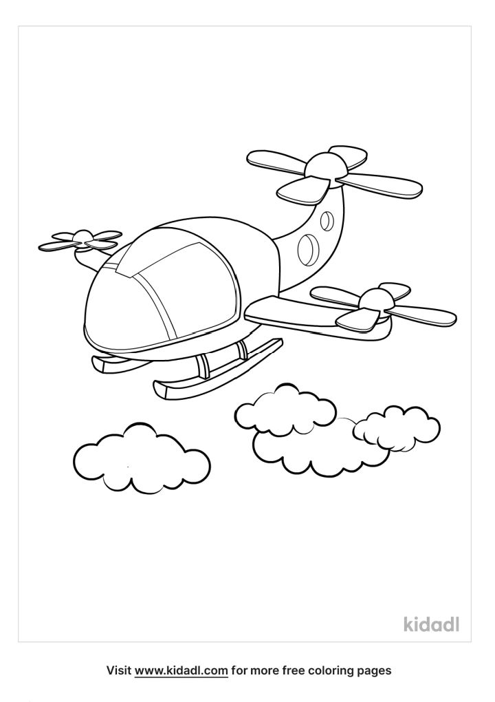 25 Free Helicopter Coloring Pages for Kids and Adults