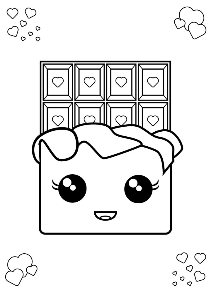 20 Free Dessert Coloring Pages for Kids and Adults - Blitsy