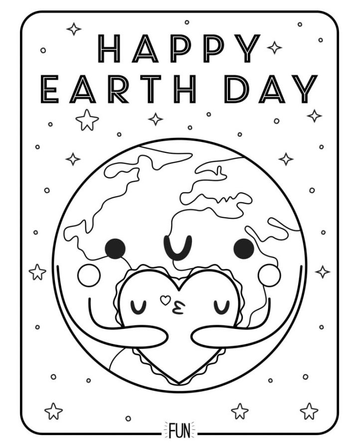 25 Free Earth Day Coloring Pages for Kids and Adults