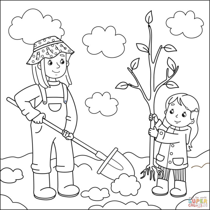 20 Free Garden Coloring Pages for Kids and Adults