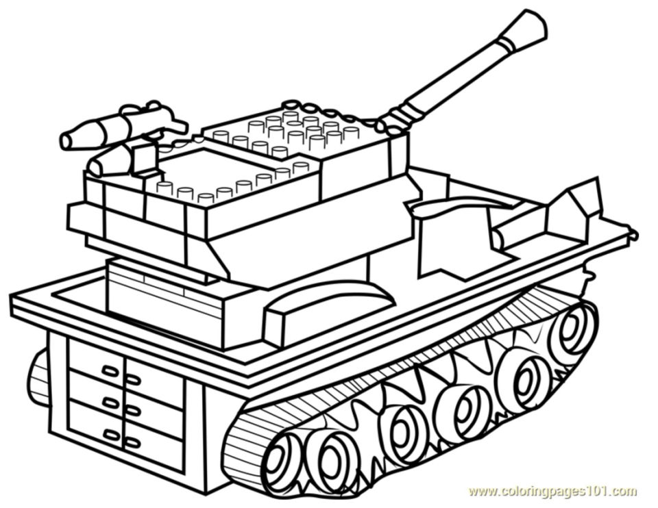 15 Free Tank Coloring Pages for Kids and Adults - Blitsy