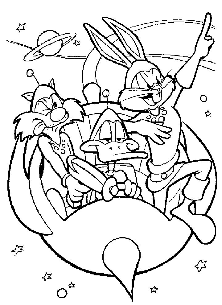 20 Free Looney Tunes Coloring Pages for Kids and Adults