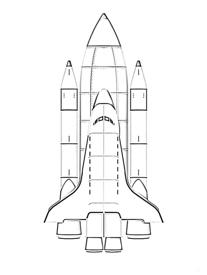 15 Free Rocket Coloring Pages for Kids and Adults