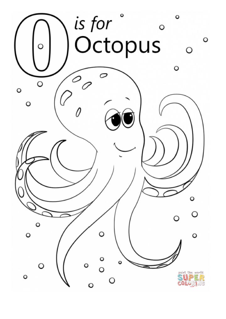 25 Free Octopus Coloring Pages for Kids and Adults