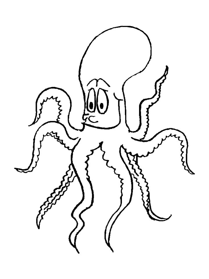25 Free Octopus Coloring Pages for Kids and Adults