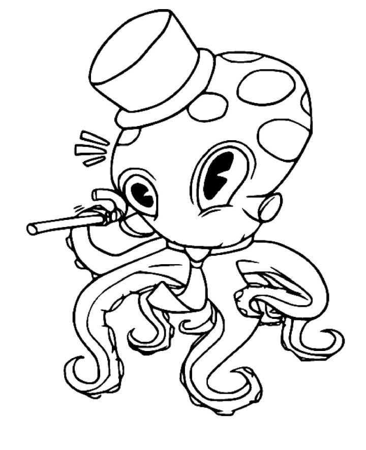 25 Free Octopus Coloring Pages for Kids and Adults