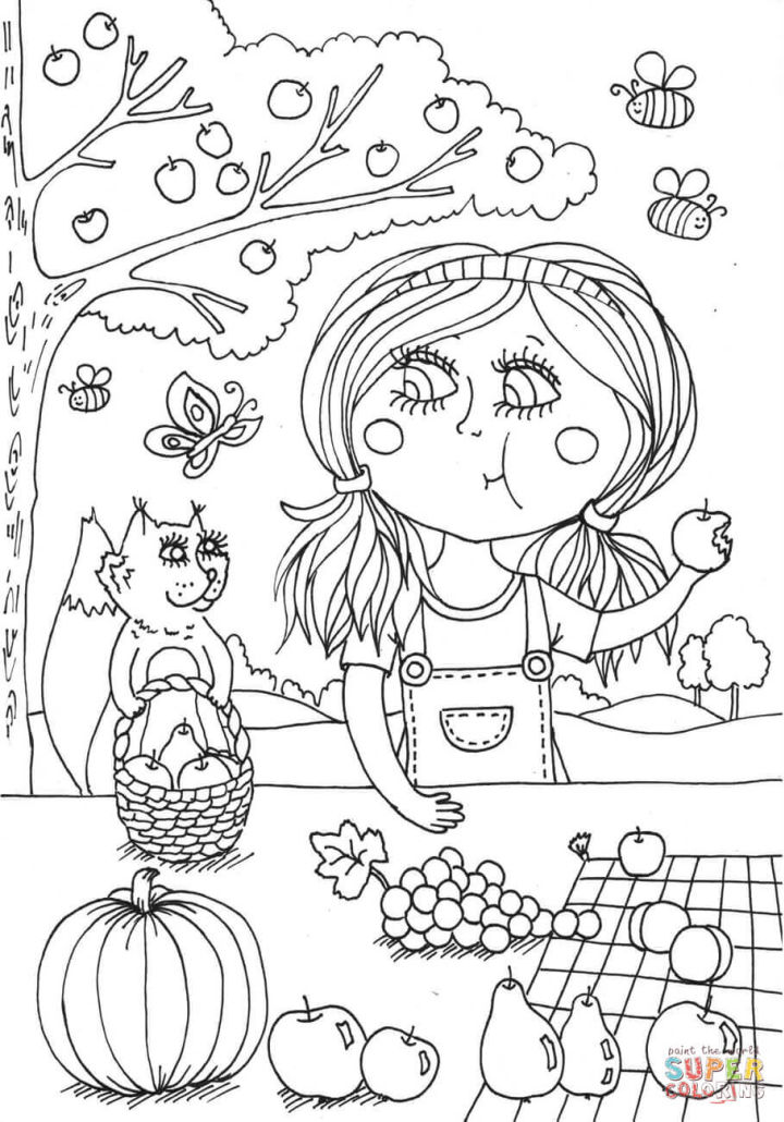 15 Free August Coloring Pages for Kids and Adults