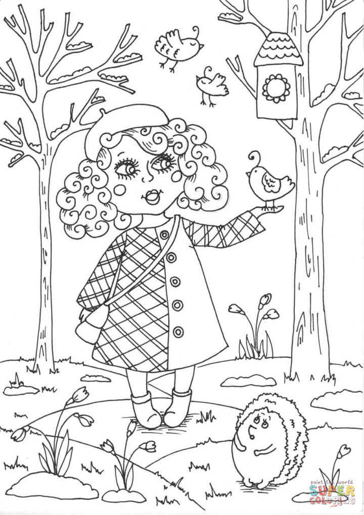 20 Free March Coloring Pages for Kids and Adults