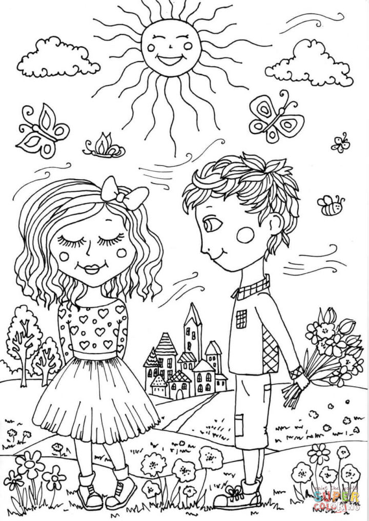 20 Free May Coloring Pages for Kids and Adults
