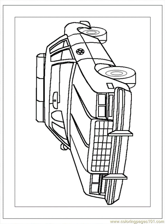 15 Free Police Car Coloring Pages for Kids and Adults