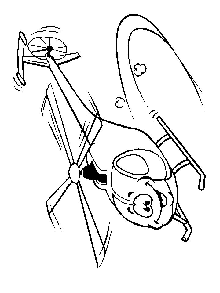 25 Free Helicopter Coloring Pages for Kids and Adults