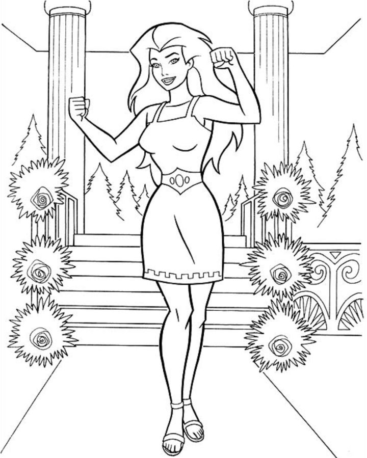 25 Free Wonder Woman Coloring Pages for Kids and Adults
