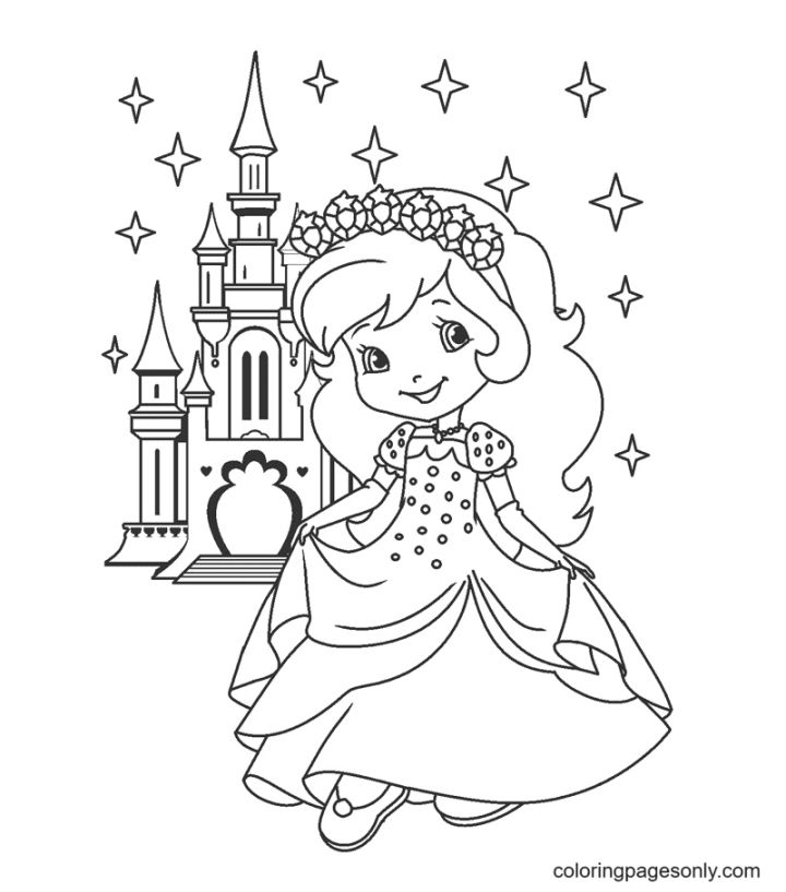 25 Free Strawberry Shortcake Coloring Pages for Kids and Adults