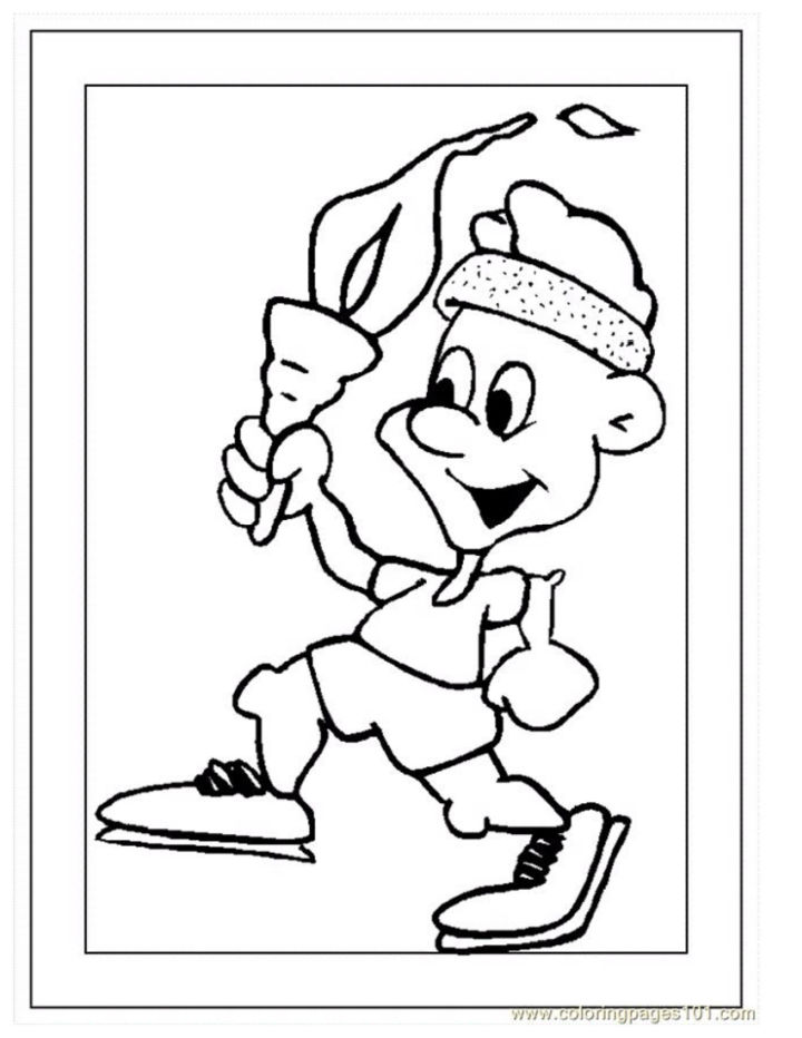 25 Free Olympic Coloring Pages for Kids and Adults