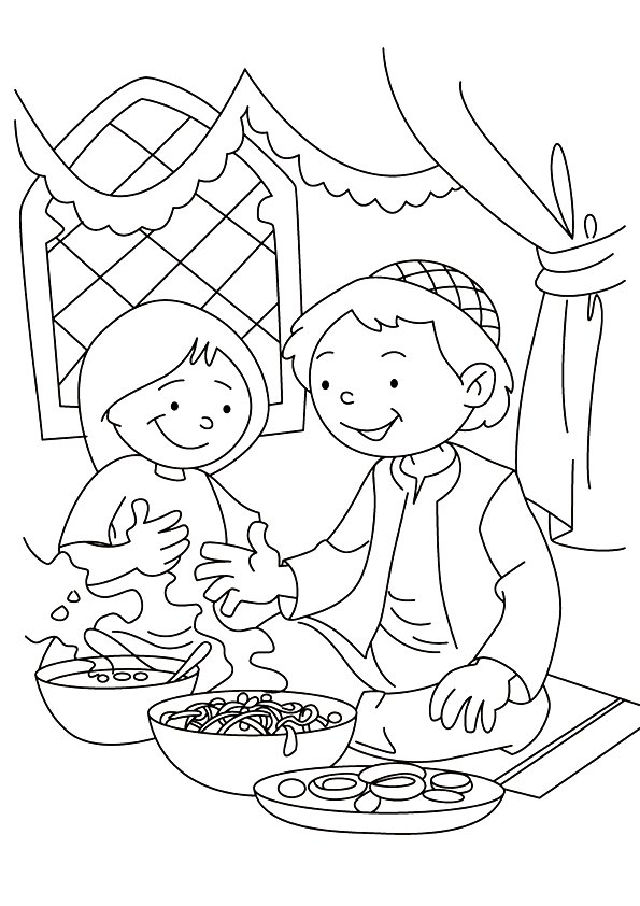 15 Free Ramadan Coloring Pages for Kids - Blitsy
