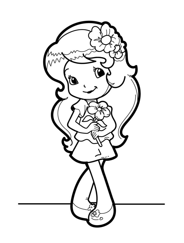 25 Free Strawberry Shortcake Coloring Pages for Kids and Adults